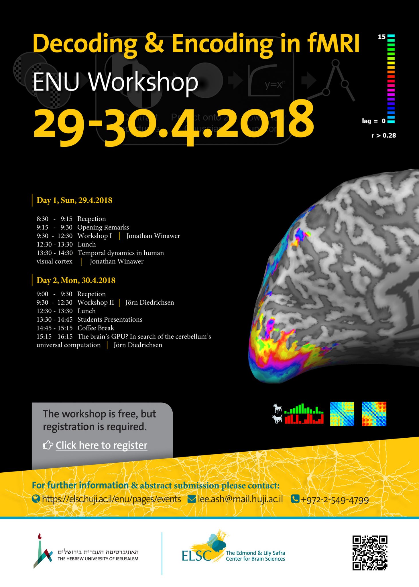 ENU Workshop 2018 - ELSC | Edmond & Lily Safra Center for Brain Sciences